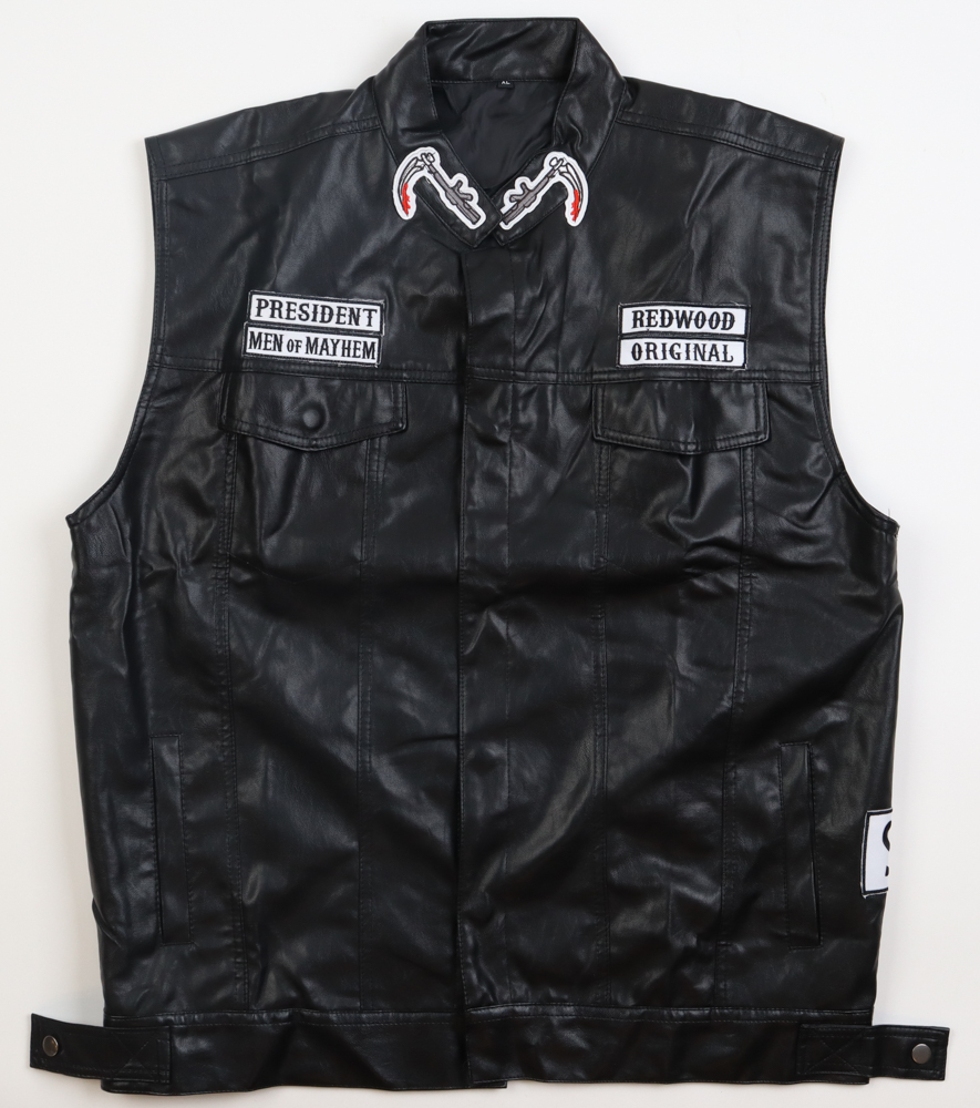 Charlie Hunnam Signed "Sons of Anarchy" Jacket Inscribed "Jax" (JSA ...