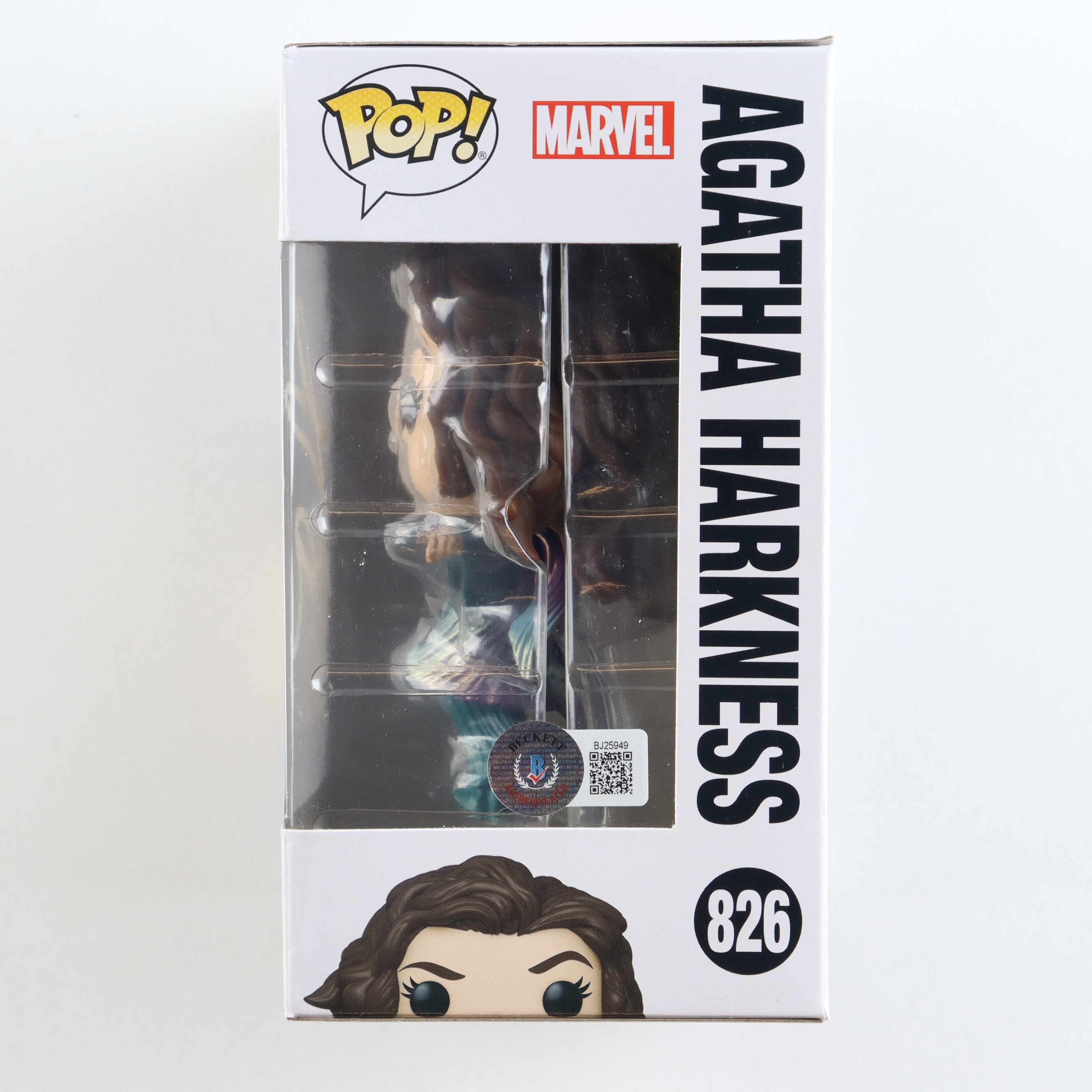 Kathryn Hahn Signed "Wanda Vision" Agatha Harkness #826 Funko Pop ...