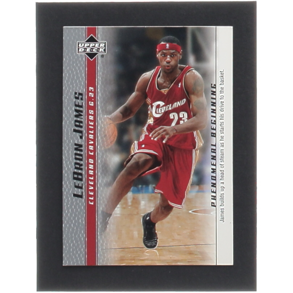 LeBron James 2003-04 Upper Deck Phenomenal Beginning LeBron James #11 ...