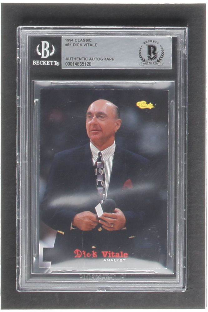 Dick Vitale Signed 1994 Classic #81 (BGS) | Pristine Auction
