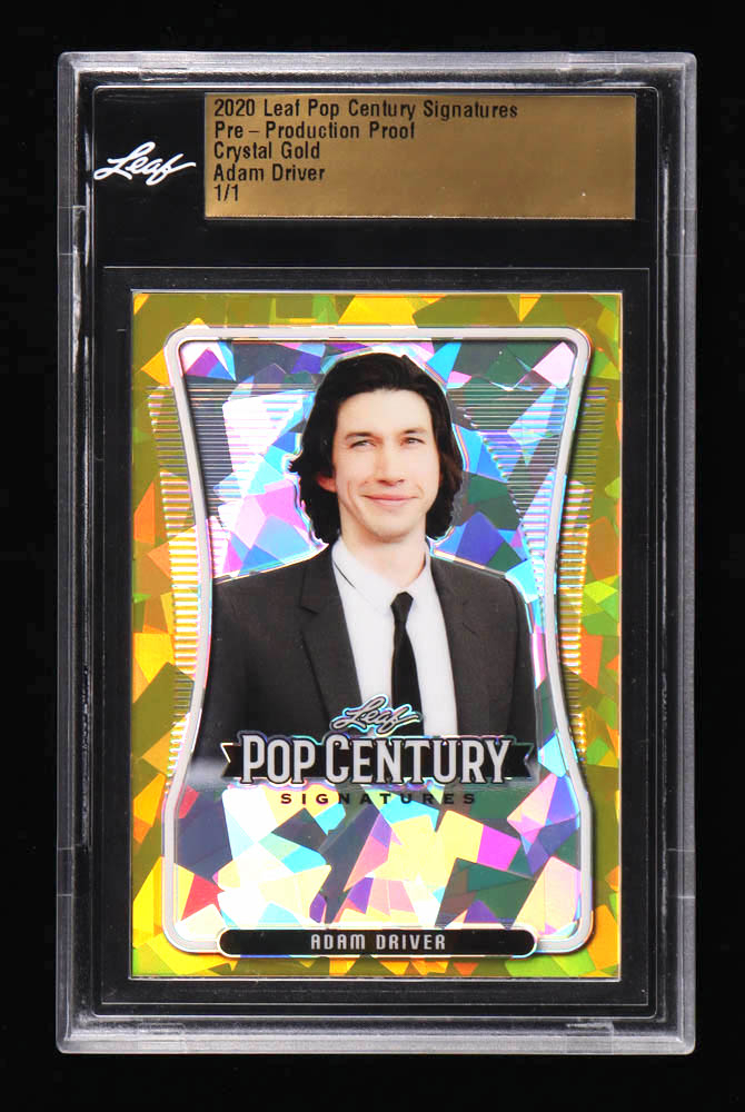 Adam Driver 2020 Leaf Pop Century Signatures Pre-Production Proof ...