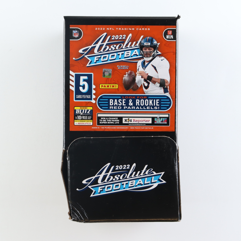 2022 Panini Absolute Football Gravity Feed Box with (48) Packs ...