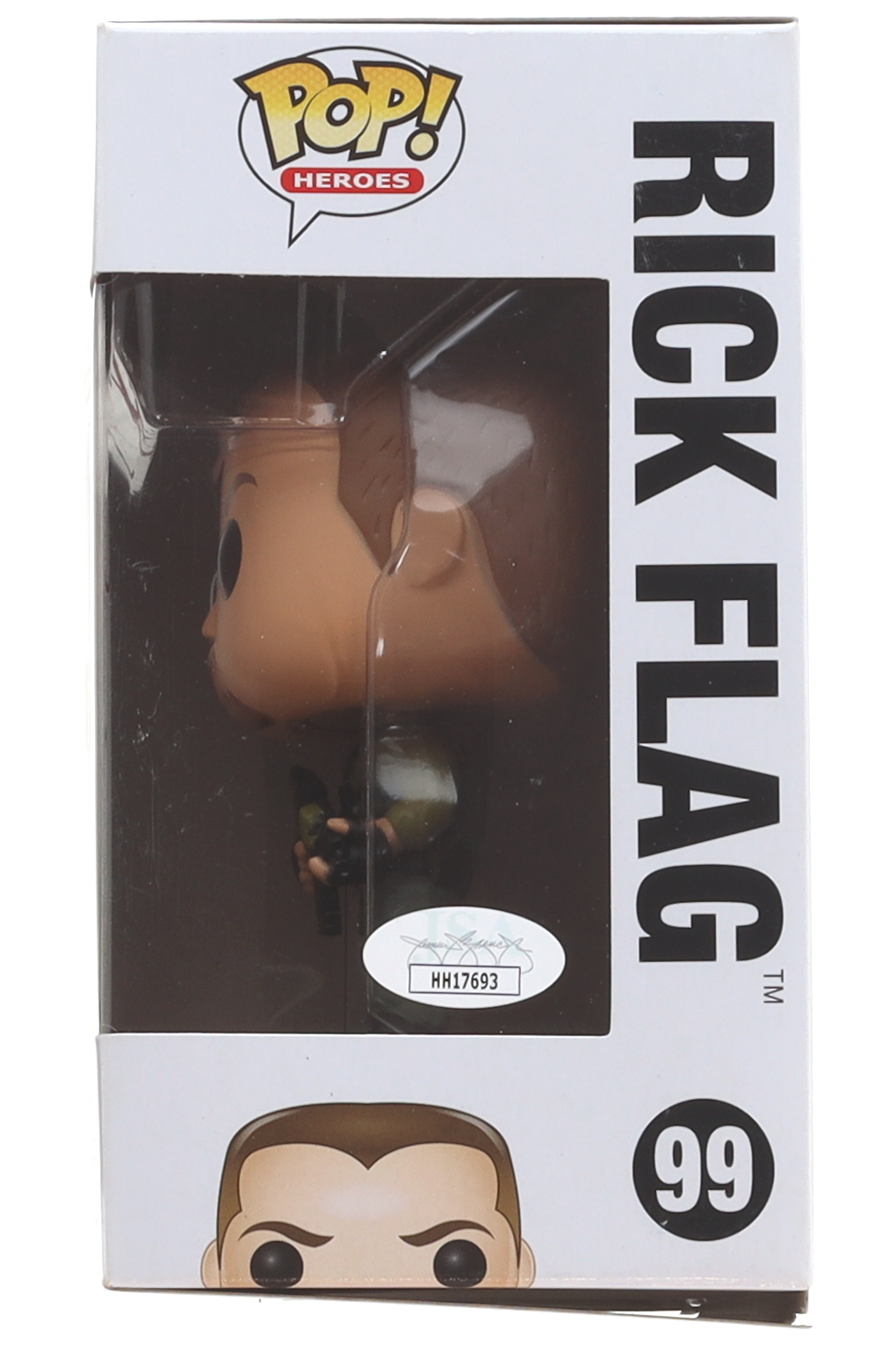 Joel Kinnaman Signed "The Suicide Squad" #99 Rick Flag Funko Pop! Vinyl ...