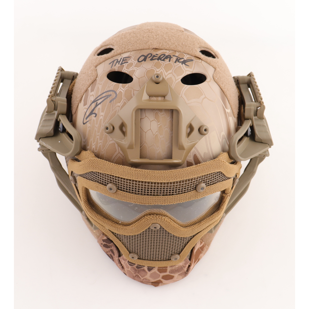 Robert O'Neill Signed Navy SEAL Tactical Helmet Inscribed "The Operator ...