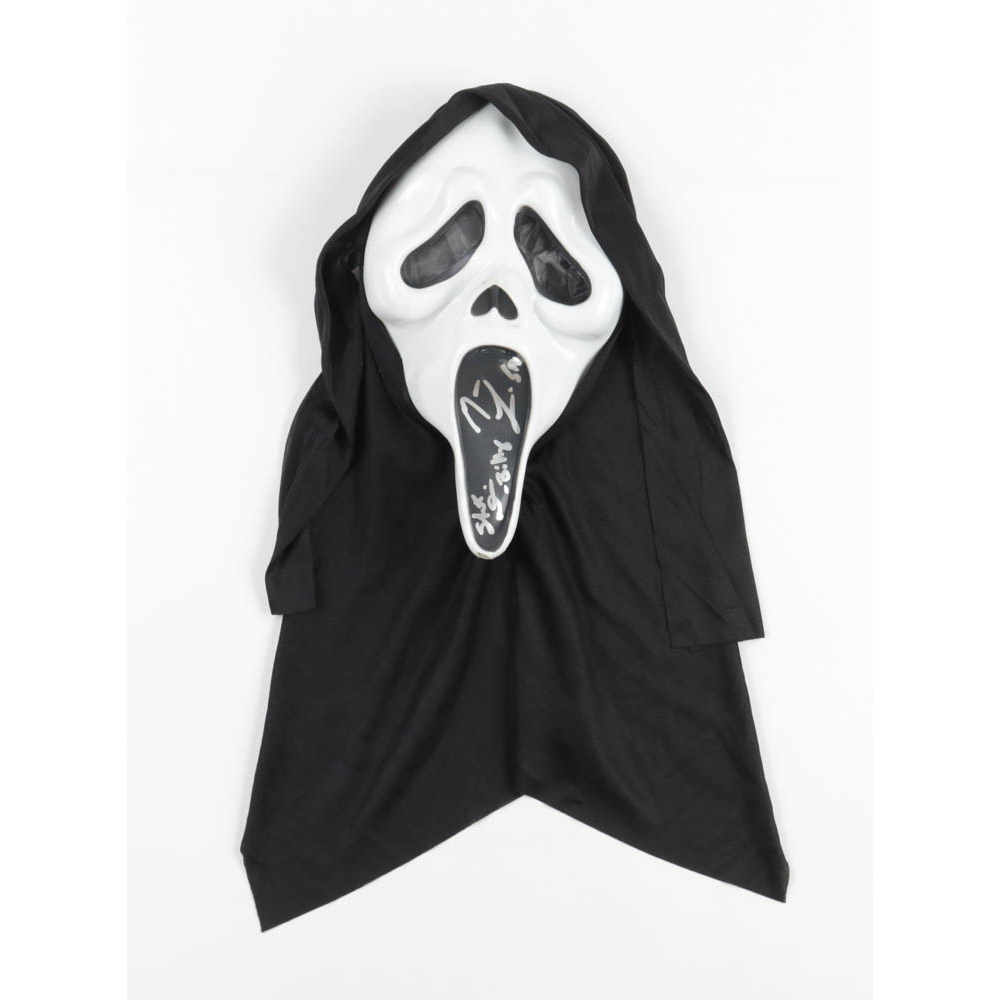 Skeet Ulrich & Matthew Lillard Signed "Scream" Ghostface Mask Inscribed ...