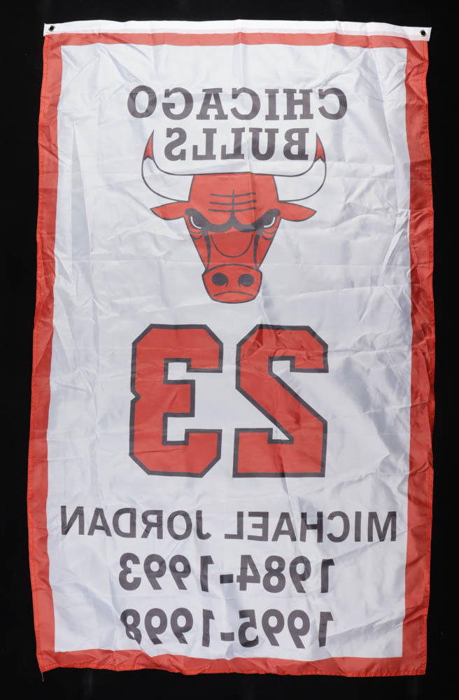 Michael Jordan Bulls 34x58 Banner | Pristine Auction
