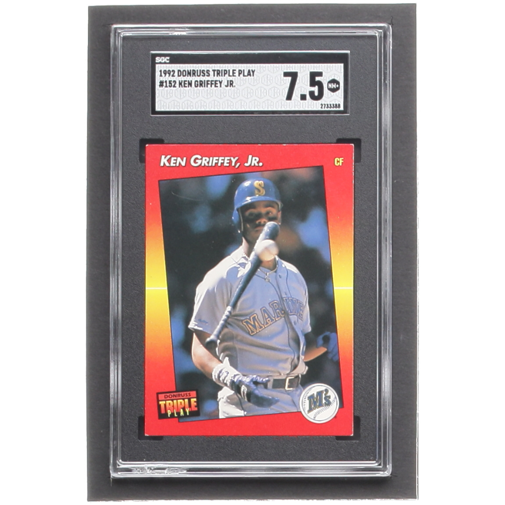Ken Griffey Jr. 1992 Triple Play #152 (SGC 7.5) | Pristine Auction
