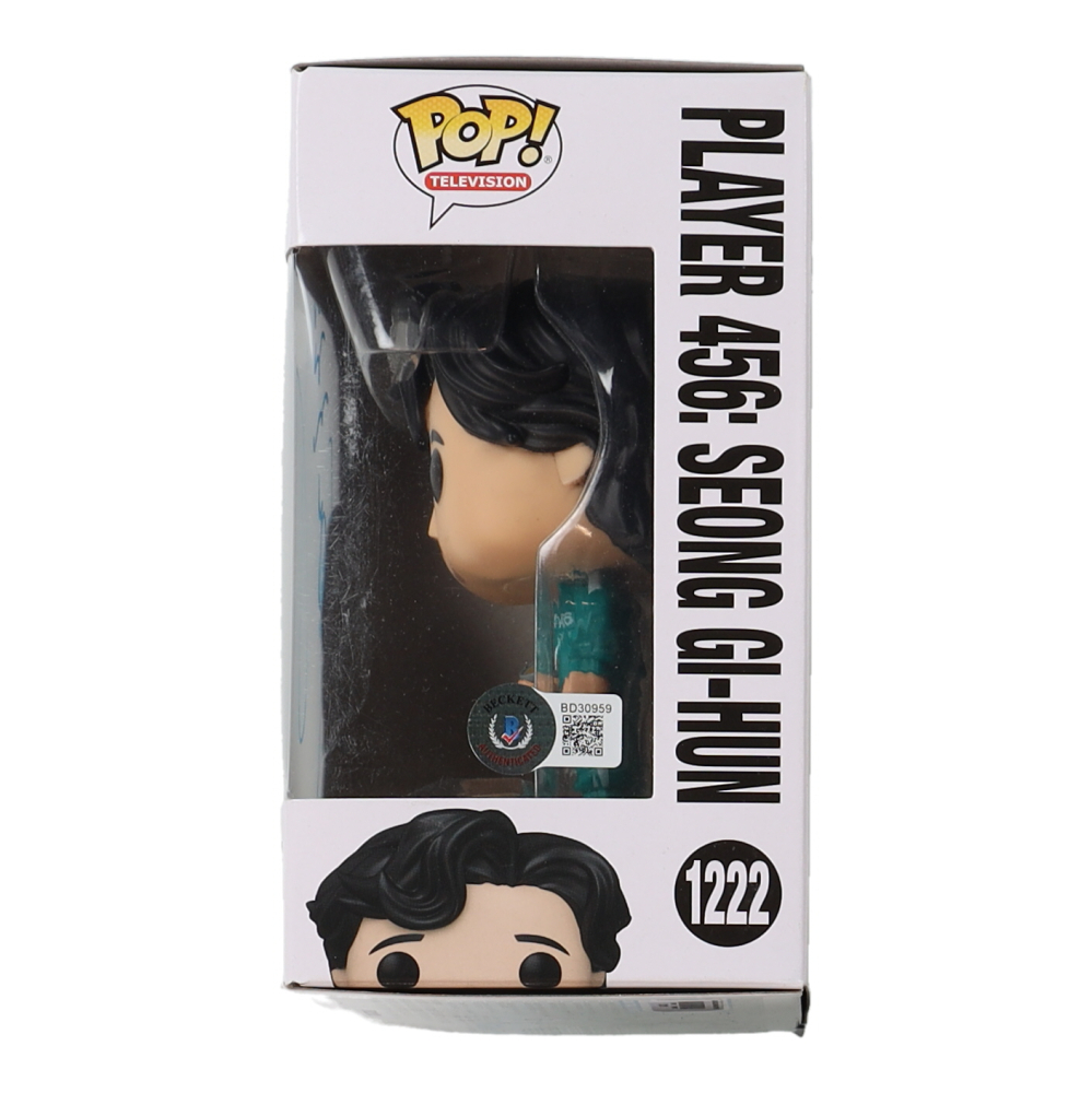 Park Hae-Soo Signed "Squid Game" #1222 Player 456: Seong Gi-Hun Funko ...
