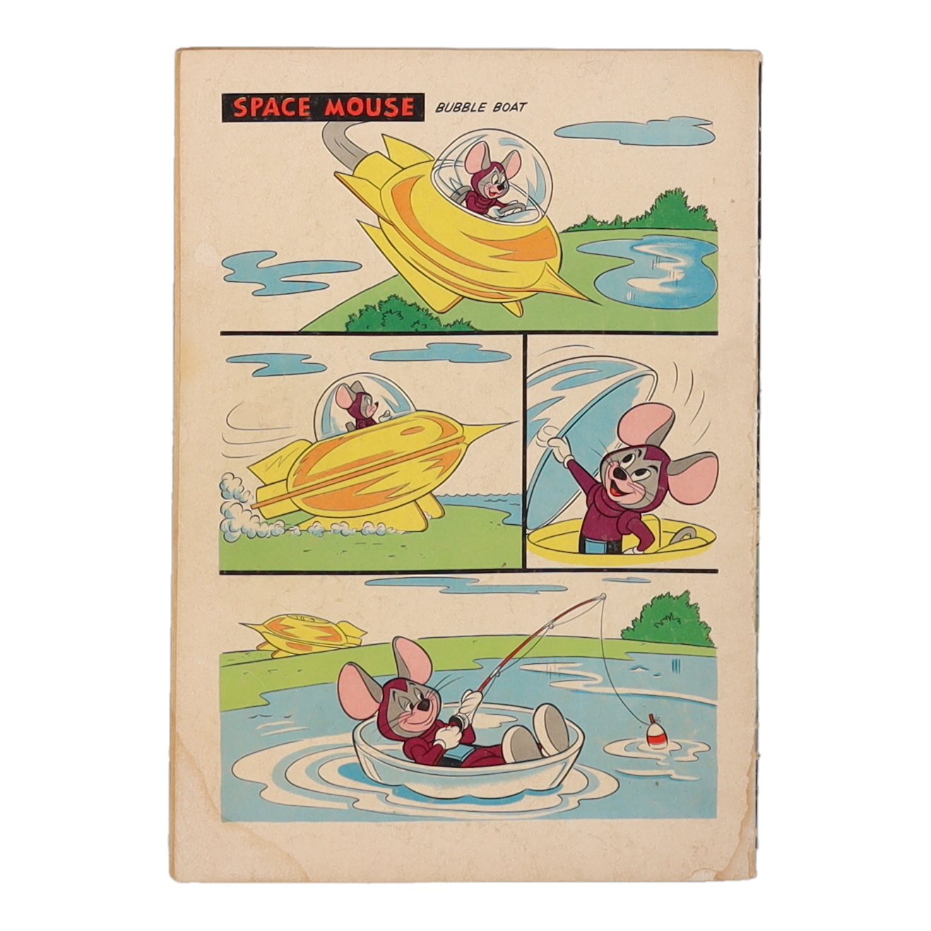 1961 "Space Mouse" Issue #1244 Gold Key Comic Book | Pristine Auction