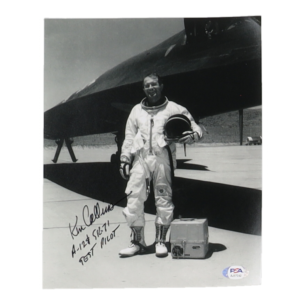 Frank Murray Signed A-12 Blackbird 8x10 Photo Inscribed "Dutch 20 ...