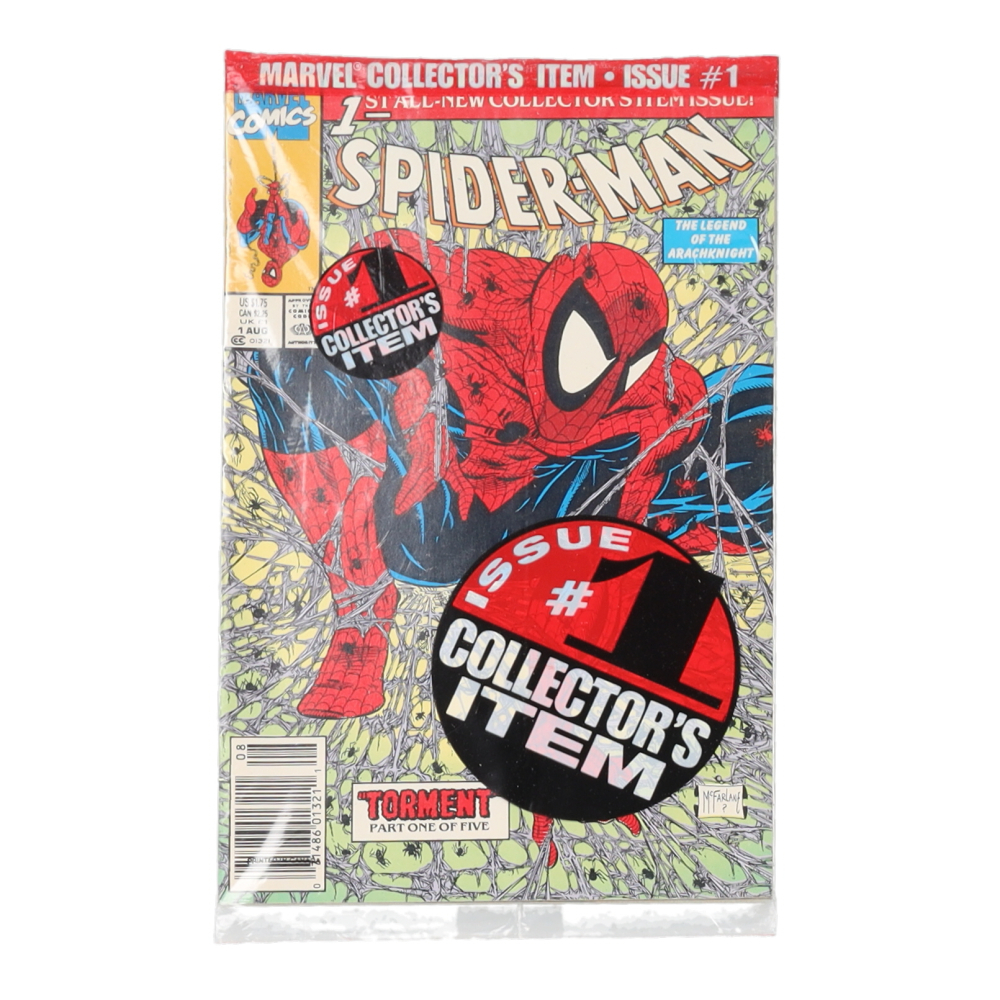 1990 "Spider-man: Torment" Issue #1 Marvel Comic Book | Pristine Auction
