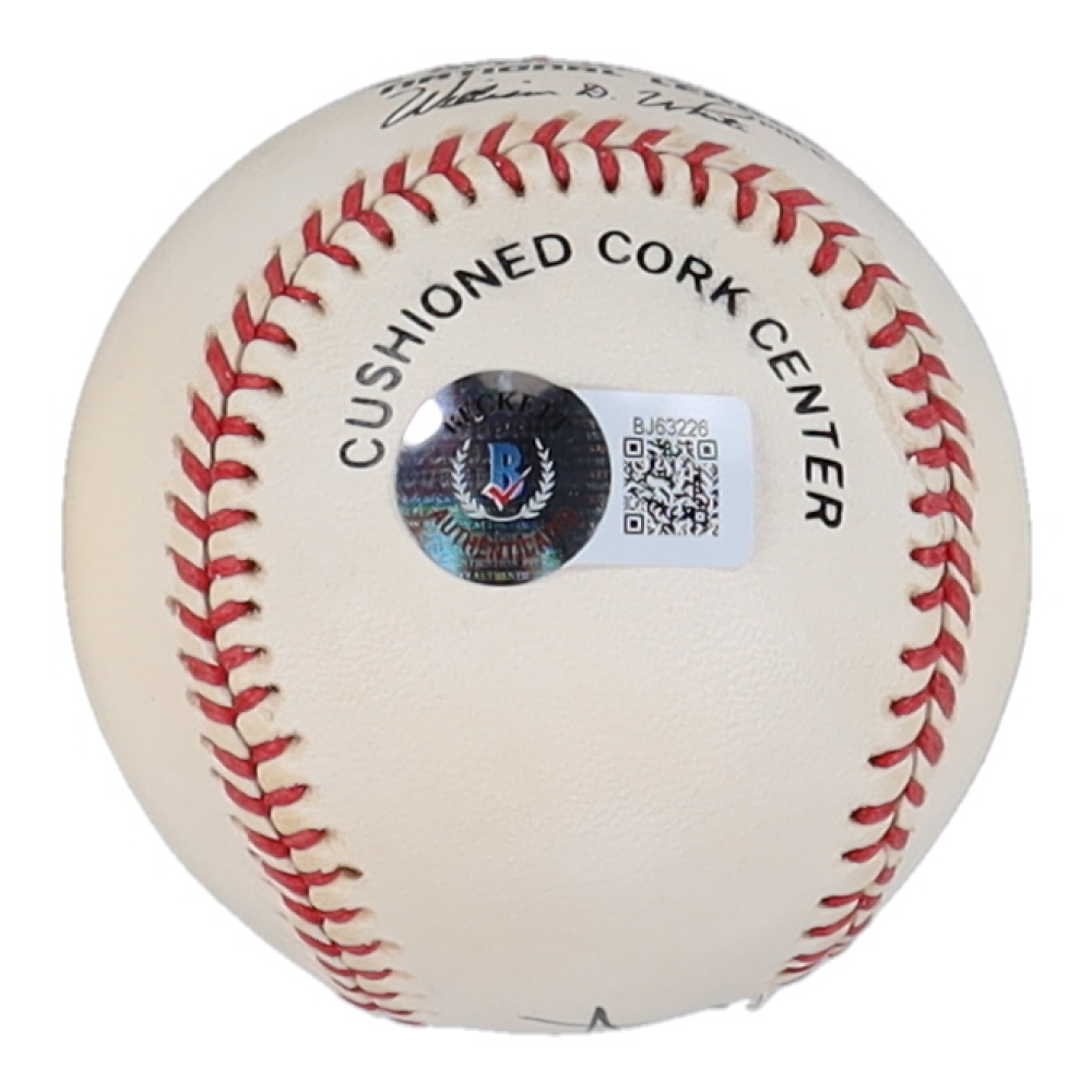 Gene Conley Signed ONL Baseball (Beckett) | Pristine Auction