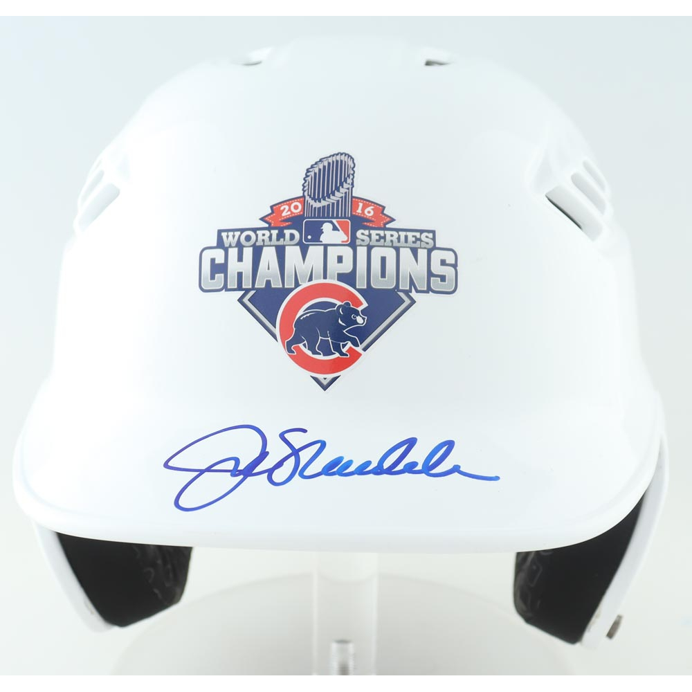 Joe Maddon Signed Cubs 2016 World Series Full-Size Batting Helmet (PSA ...