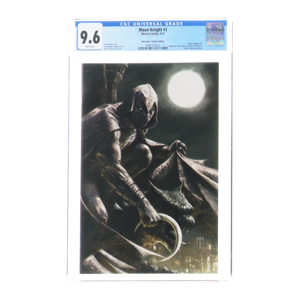 2021 "Moon Knight" Issue #1 Marvel Comic Book (CGC 9.6) | Pristine Auction