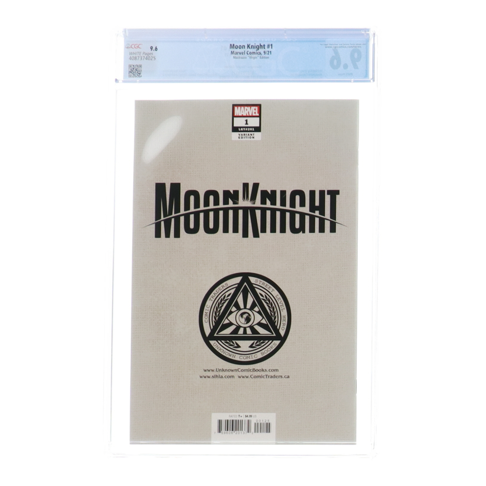 2021 "Moon Knight" Issue #1 Marvel Comic Book (CGC 9.6) | Pristine Auction