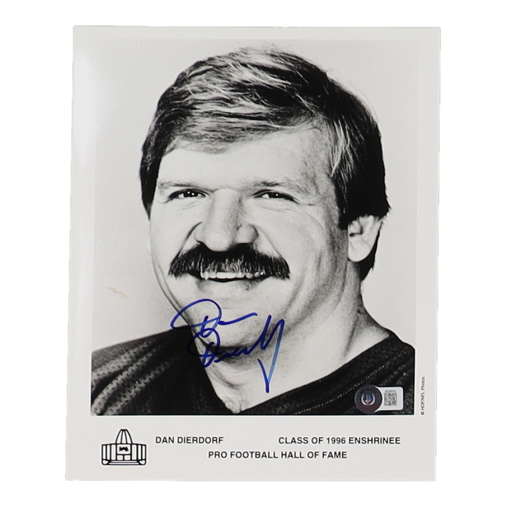 Dan Dierdorf Signed 8x10 Photo (Beckett) | Pristine Auction