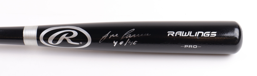 Jose Canseco Signed Rawlings Pro Baseball Bat Inscribed "40/40" (JSA ...