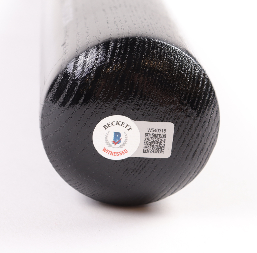 Ronald Acuna Jr. Signed Louisville Slugger Baseball Bat (Beckett ...