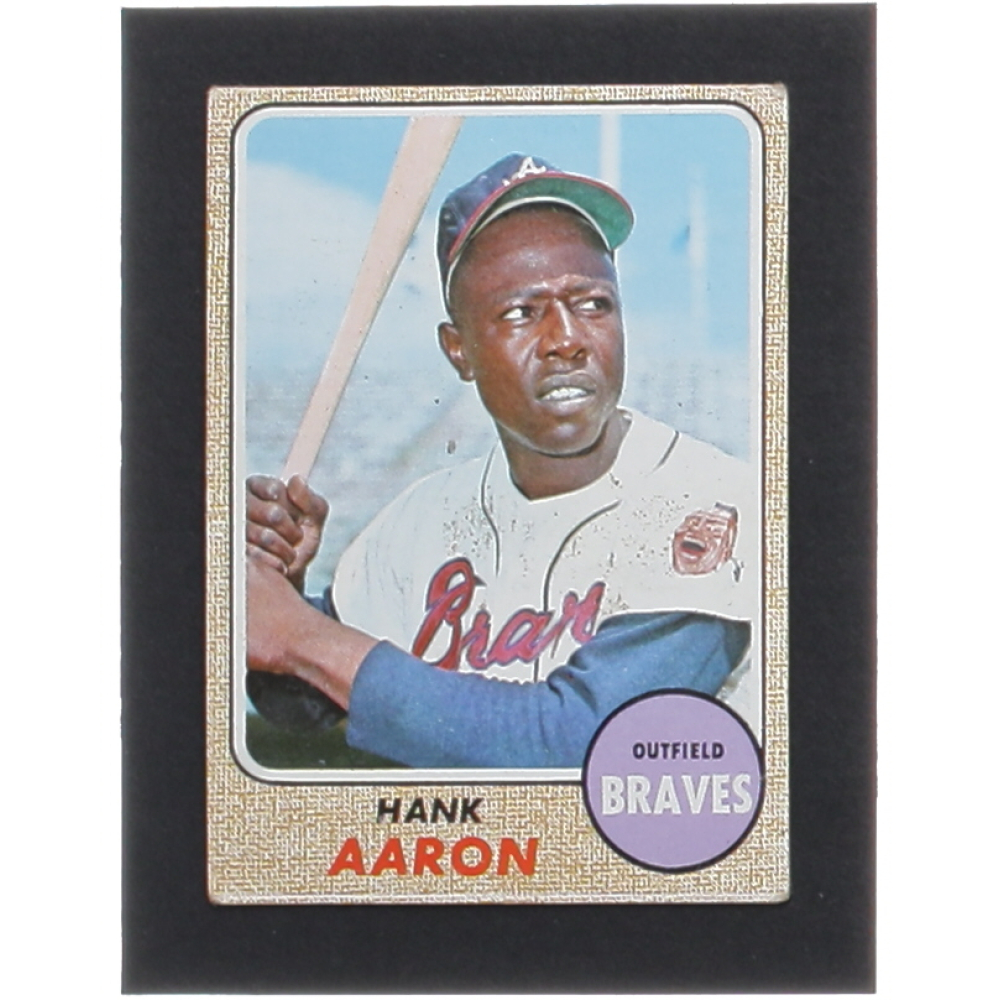 Hank Aaron 1968 Topps #110 | Pristine Auction