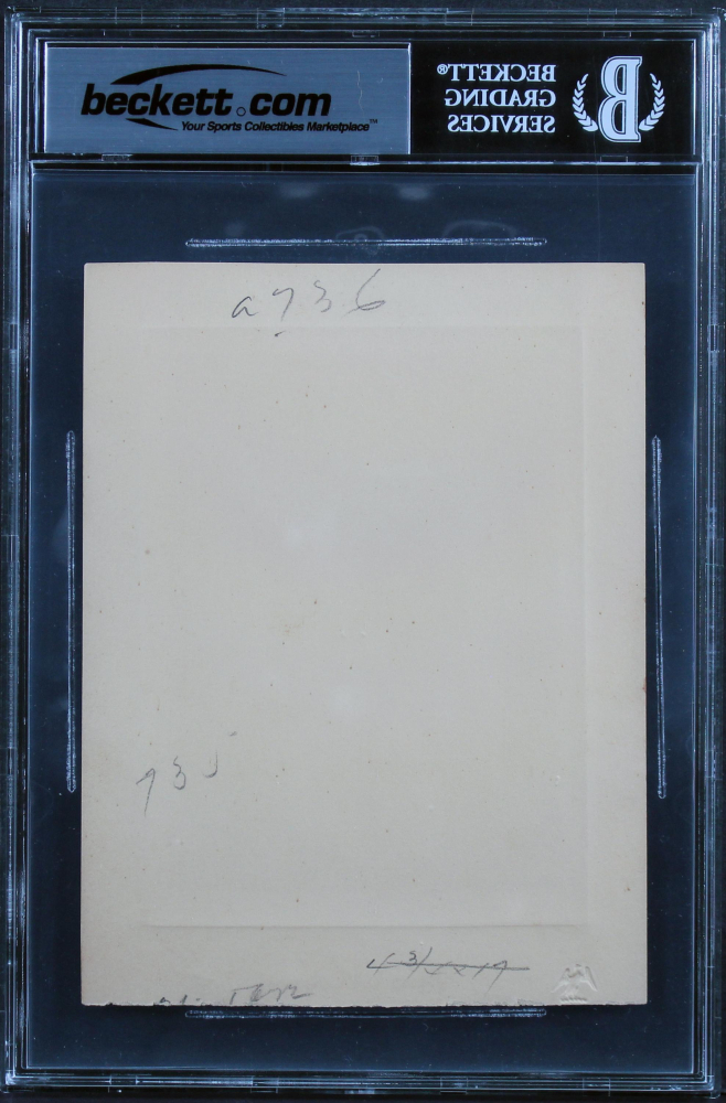 Thomas Edison Signed 4.65x6 Photo (BGS | Autograph Graded BGS 10 ...