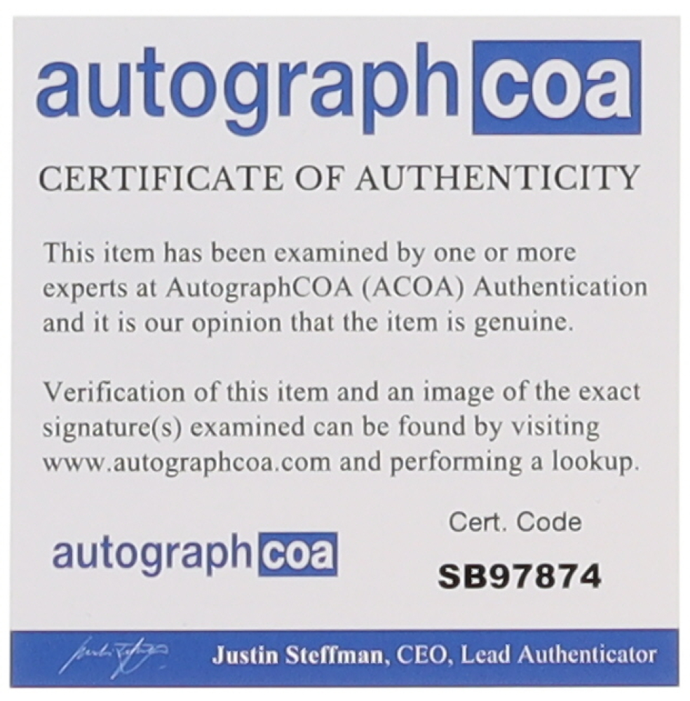 Curtis "50 Cent" Jackson Signed "The Simpsons" 11x17 Photo (ACOA ...