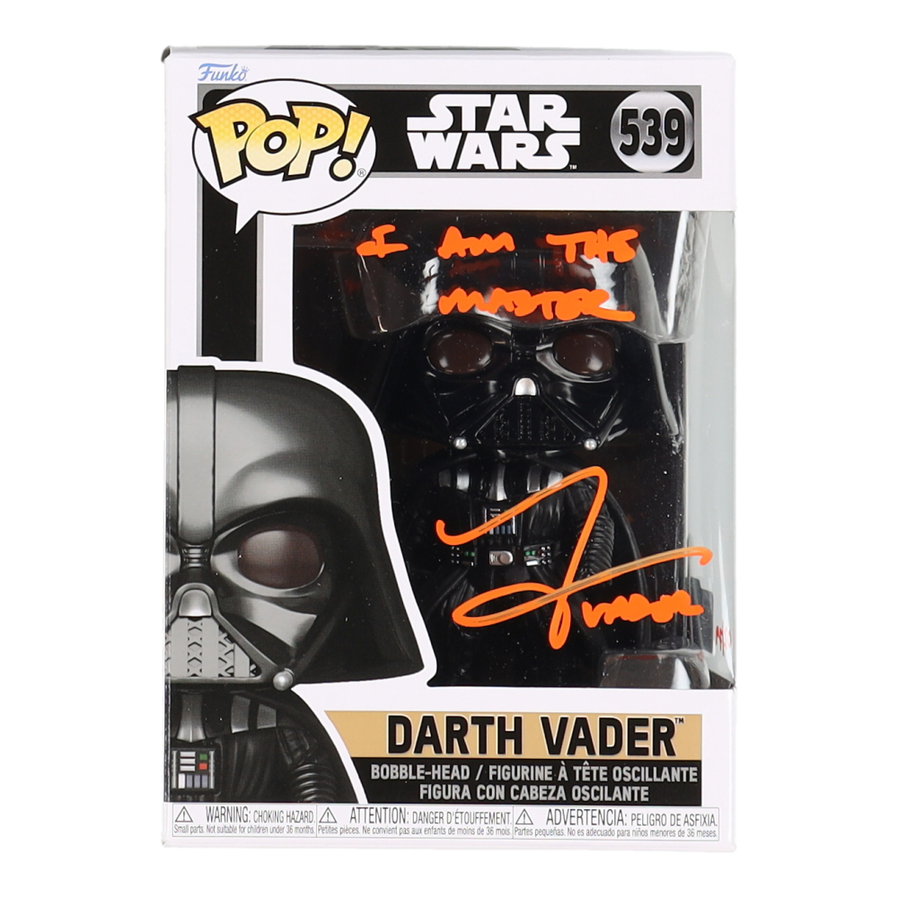 Tom O'Connell Signed LE "Star Wars" #539 Darth Vader Funko Pop! Vinyl ...
