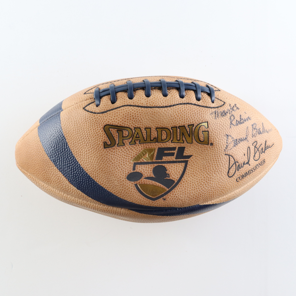 Carl David Baker Signed Arena Football Inscribed "Thanks" (PSA ...