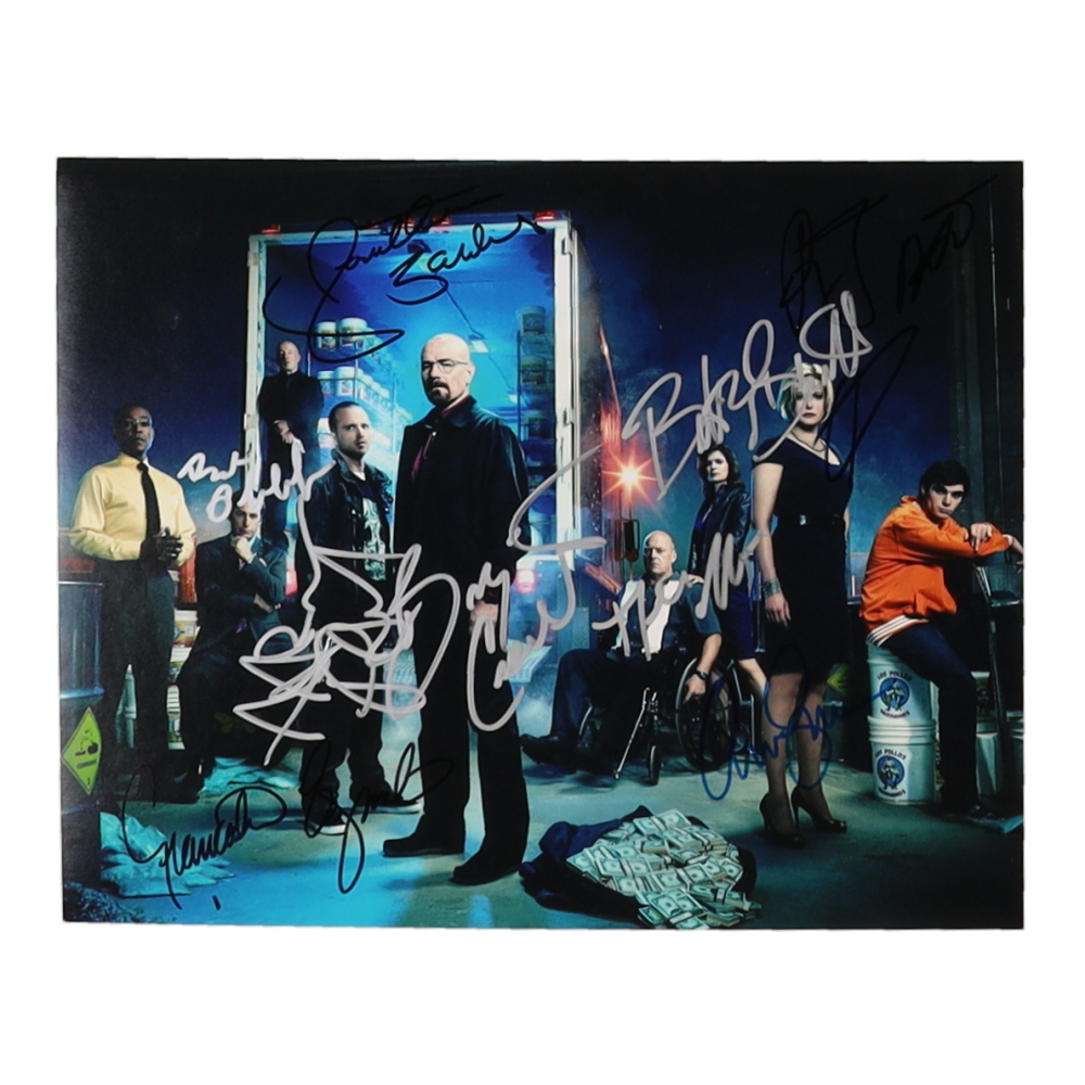 "Breaking Bad" 11x14 Photo Cast-Signed by (9) with Bryan Cranston ...