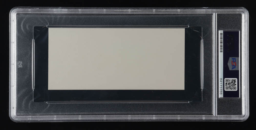 Bud Anderson Signed 2x5 Cut (PSA) | Pristine Auction