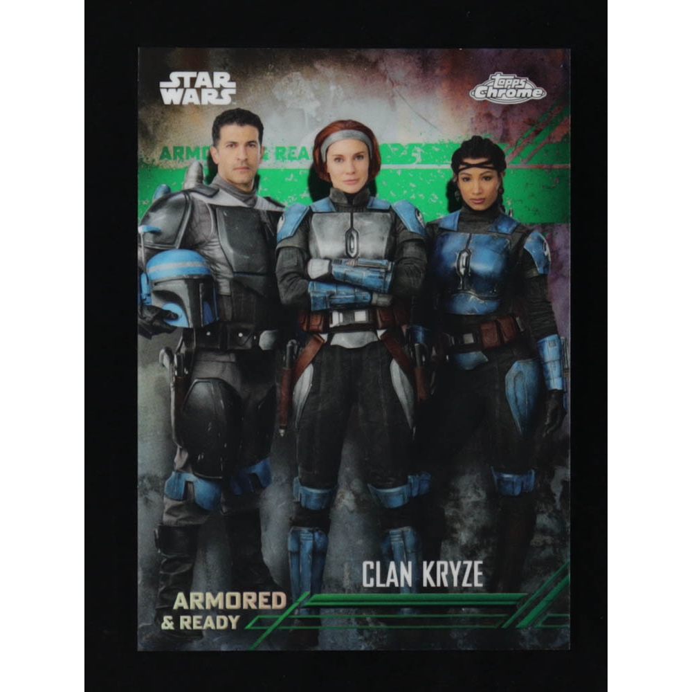 Clan Kryze 2022 Topps Chrome Star Wars The Mandalorian Beskar Edition ...