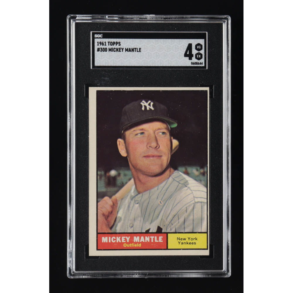 Mickey Mantle 1961 Topps #300 (SGC 4) | Pristine Auction