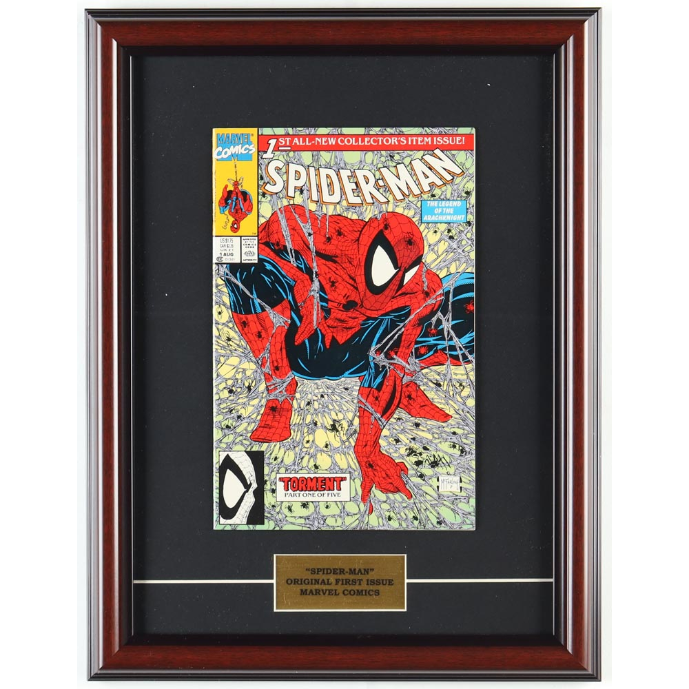 1990 "Spider-Man: Torment" Issue #1 Custom Framed Marvel First Issue ...