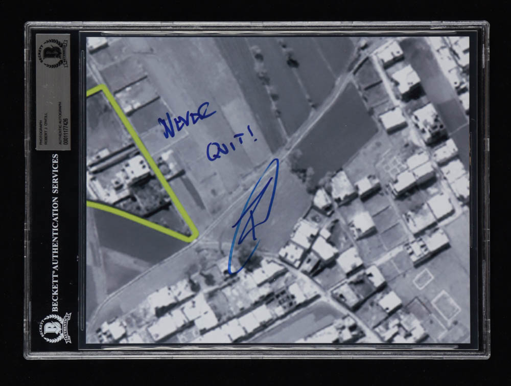 Robert O'Neill Signed 8x10 Photo Inscribed "Never Quit!" (BAS) | Pristine Auction