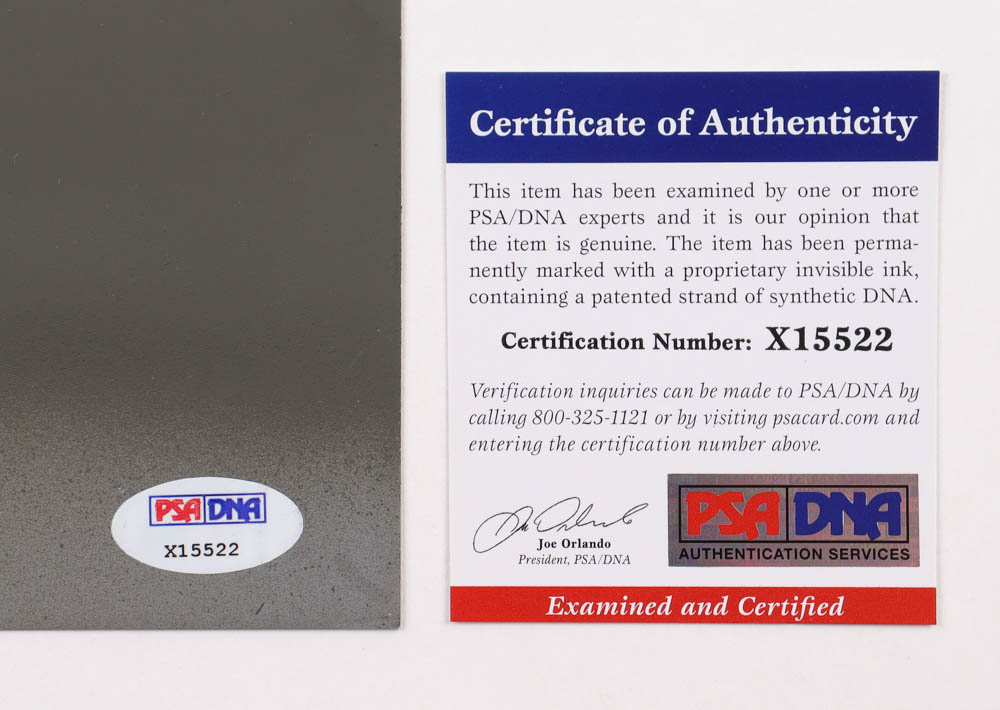 Richard H. Fleischer Signed Original Nose Art Metal Sheet (PSA ...