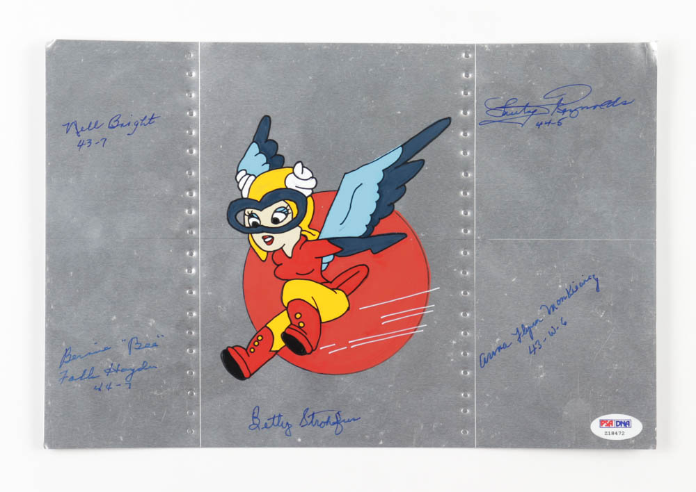 Women's Air Force Service Pilots Original Nose Art Metal Sheet Signed ...
