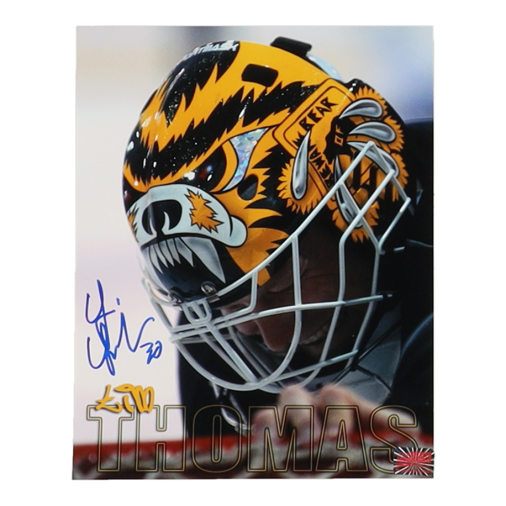 Tim Thomas Signed Bruins 8x10 Photo (YSMS) | Pristine Auction