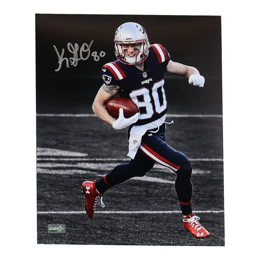 Gunner Olszewski Signed Patriots 8x10 Photo (New England Picture ...