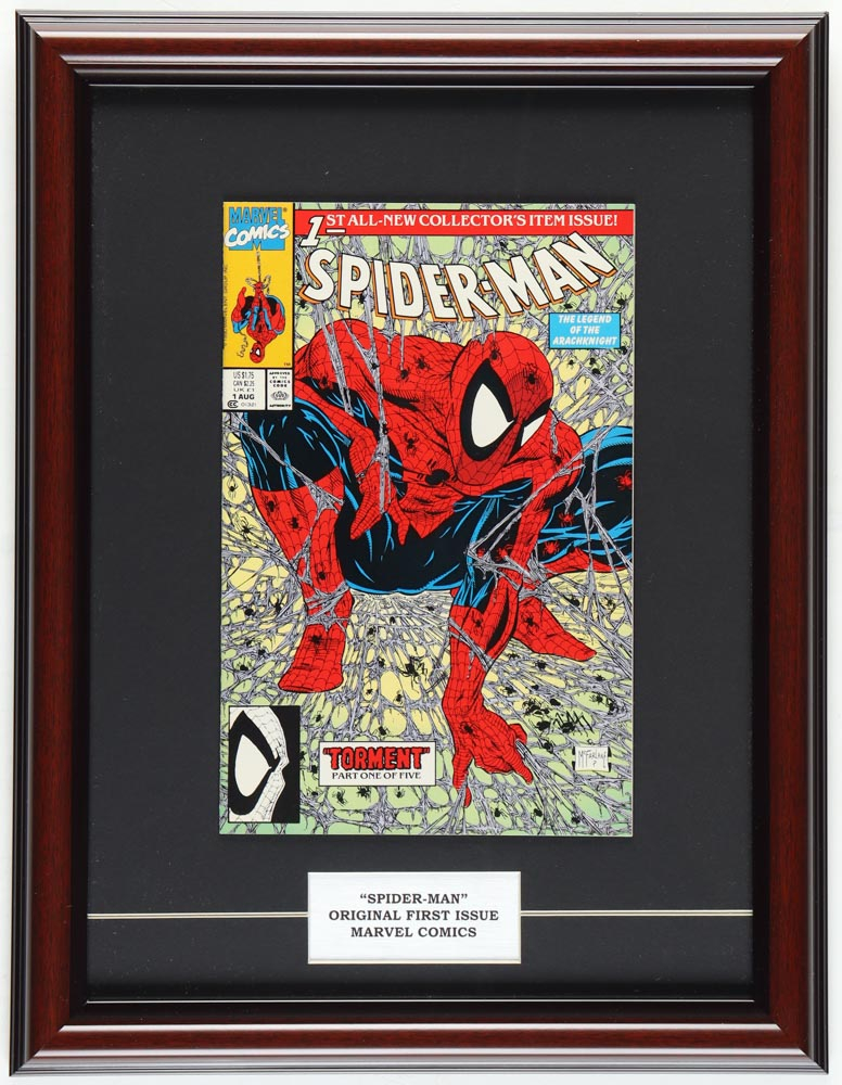 1990 "Spider-Man: Torment" Issue #1 Custom Framed Marvel First Issue ...