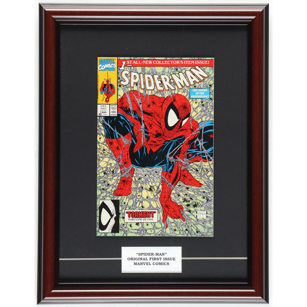 1990 "Spider-Man: Torment" Issue #1 Custom Framed Marvel First Issue ...