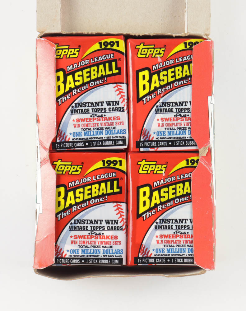 1991 Topps 40 Years of Baseball Wax Box with (36) Packs | Pristine Auction
