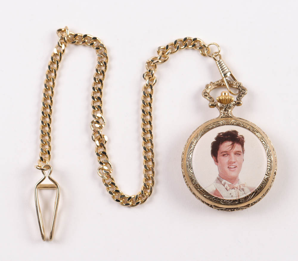 1989 Elvis Pocket Watch | Pristine Auction
