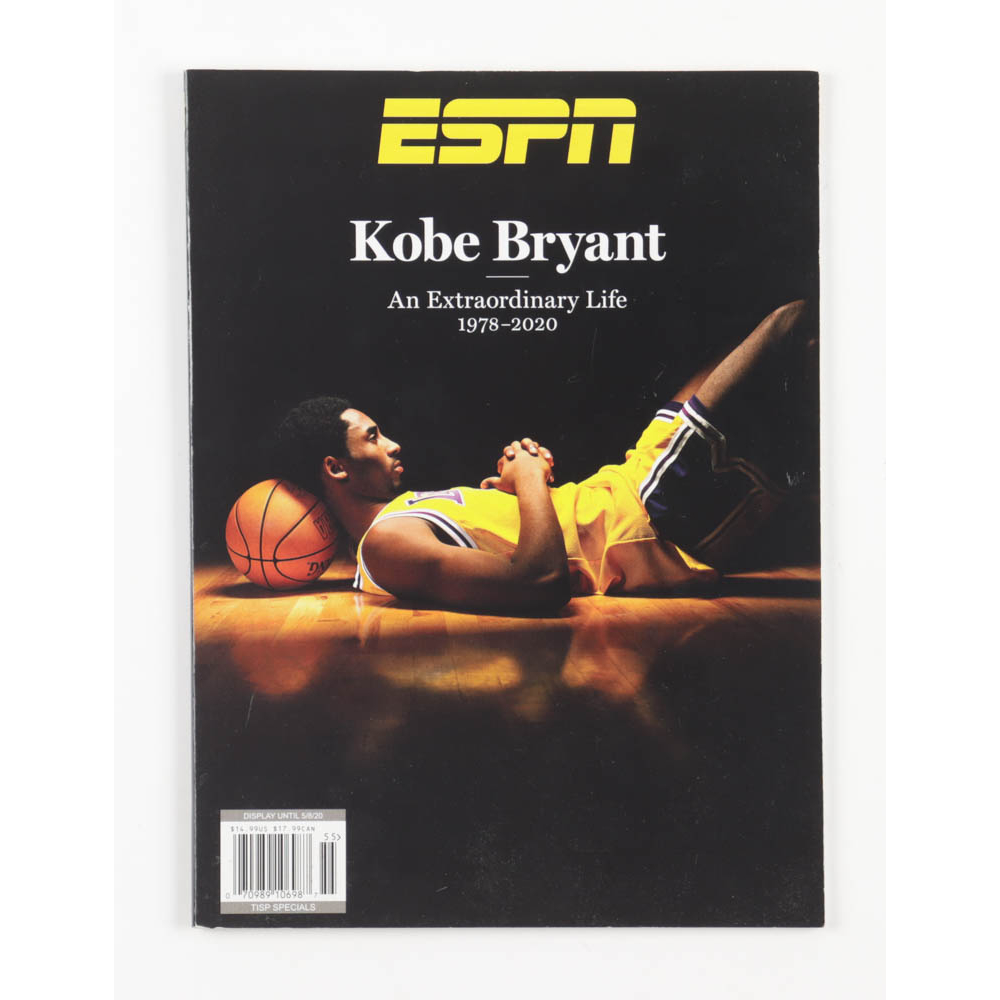 Kobe Bryant 2020 ESPN "An Extraordinary Life" Commemorative Magazine ...