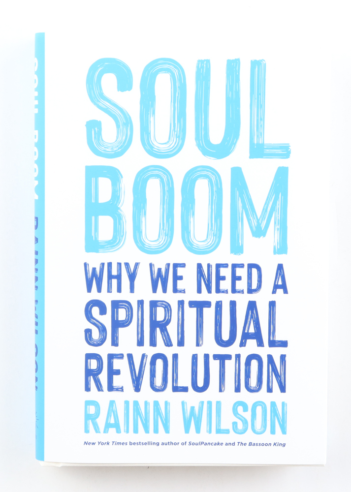Rainn Wilson Signed "Soul Boom" Hardcover Book (Beckett) | Pristine Auction