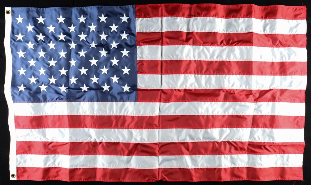 American Flag Flown Over the Capitol on August 21, 2017 (Architect of ...