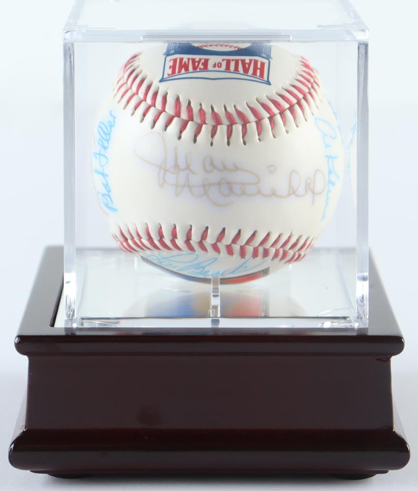 Baseball Hall of Famers Baseball Signed By (14) with Juan Marichal, Lou ...