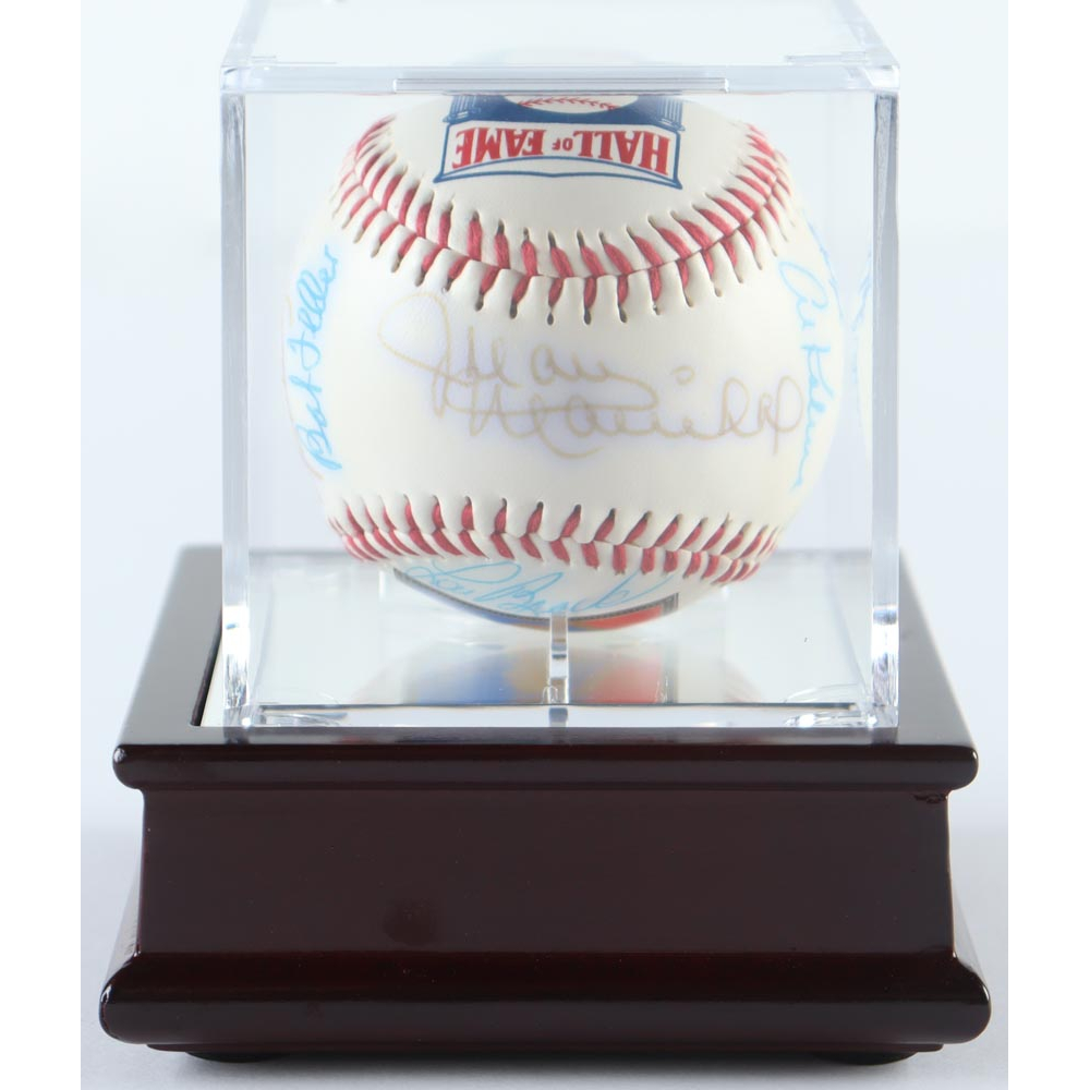 Baseball Hall of Famers Baseball Signed By (14) with Juan Marichal, Lou ...