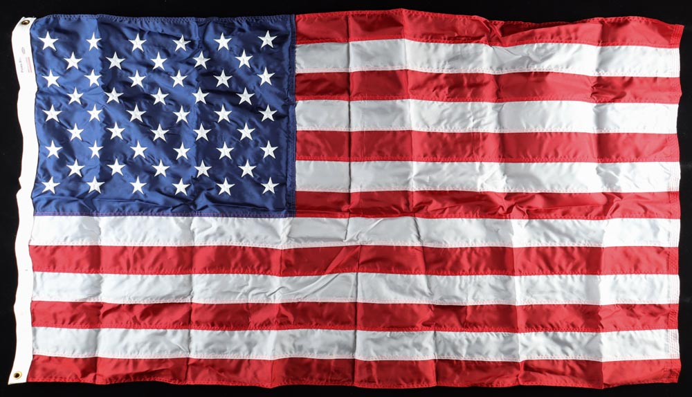 American Flag Flown Over the Capitol for the Inauguration of President ...