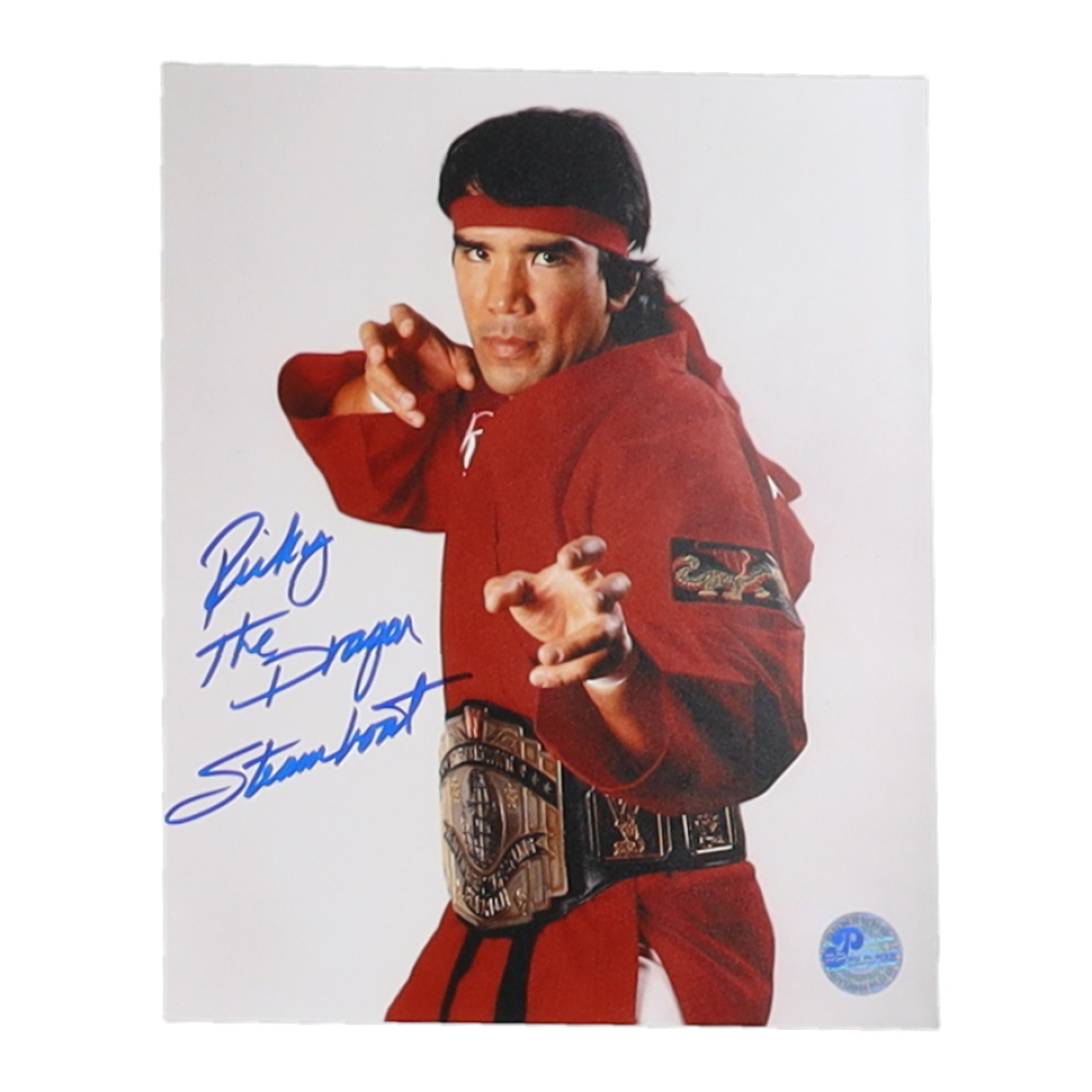 Ricky "The Dragon" Steamboat Signed WWE 8x10 Photo (Pro Player ...