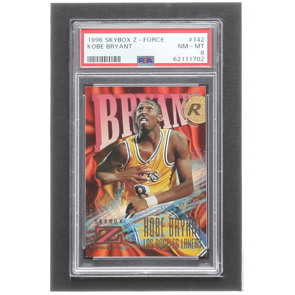 Kobe Bryant 1996-97 Z-Force #142 RC (PSA 8) | Pristine Auction
