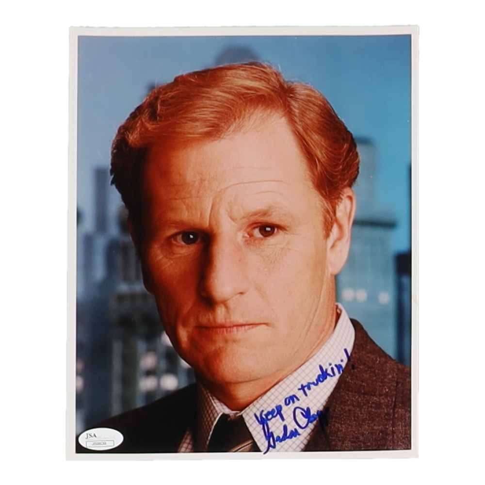 Gordon Clapp Signed "NYPD Blue" 8x10 Photo Inscribed "Keep On Truckin!" (JSA) | Pristine Auction
